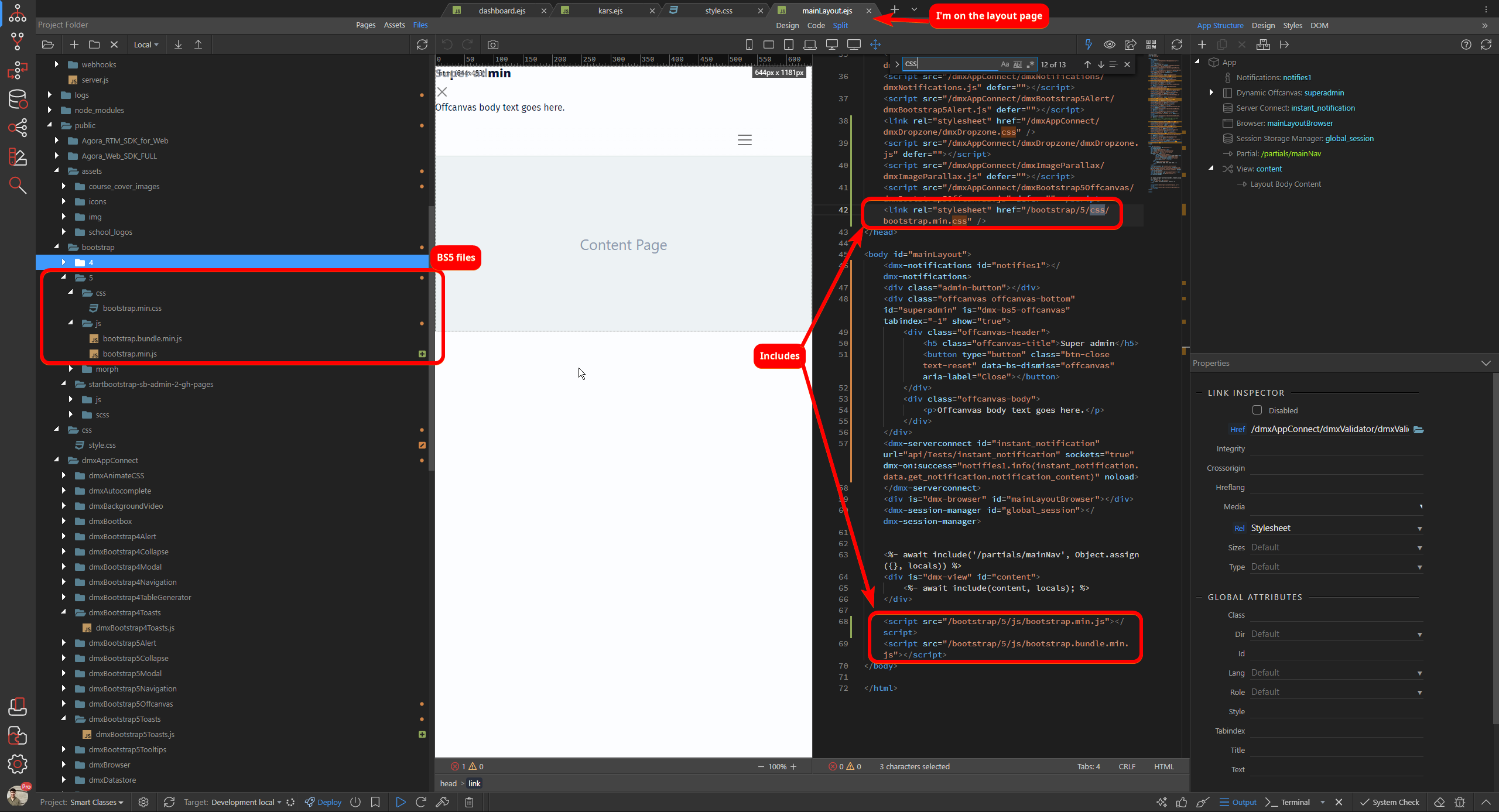 Bootstrap Offcanvas Not Working With Local Bootstrap Bugs Wappler
