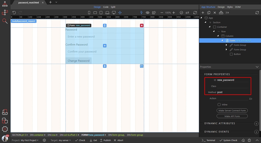 Password Reset Functionality: Part 2 - Security and Login - Wappler ...
