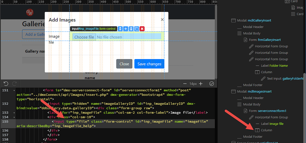 Input Type File Does Not Appear In App Structure Bugs Wappler Community