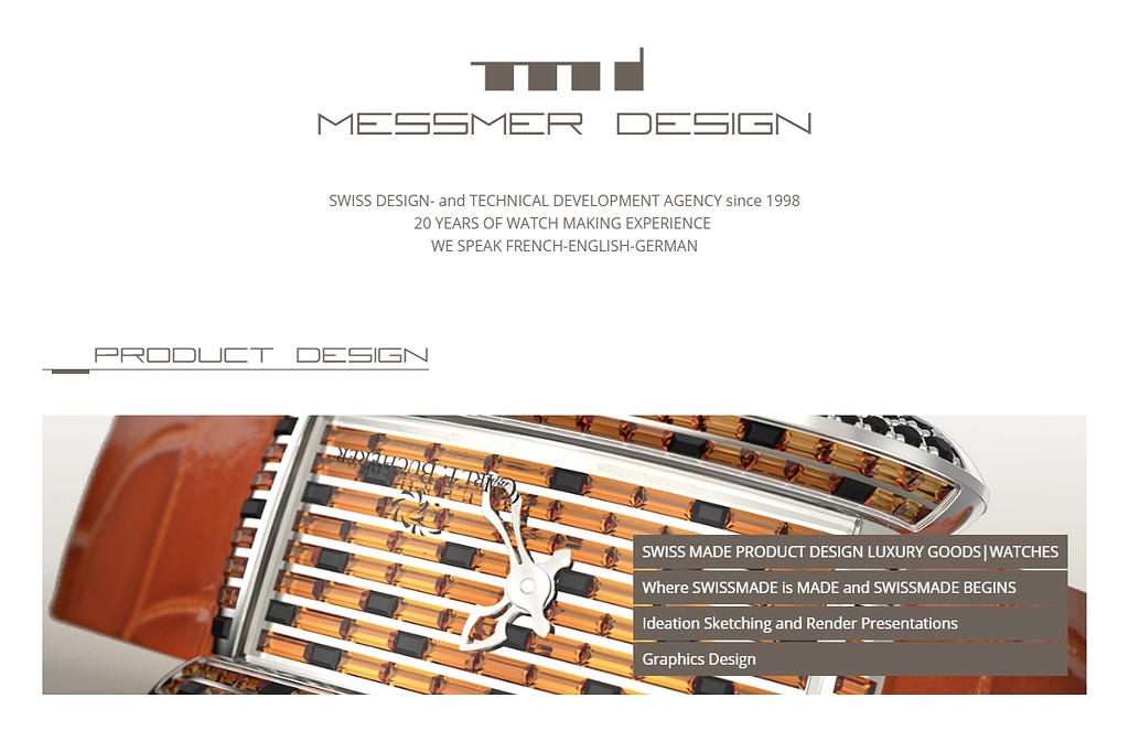 Messmer Design Single-Page Website built with Wappler - Showcase ...
