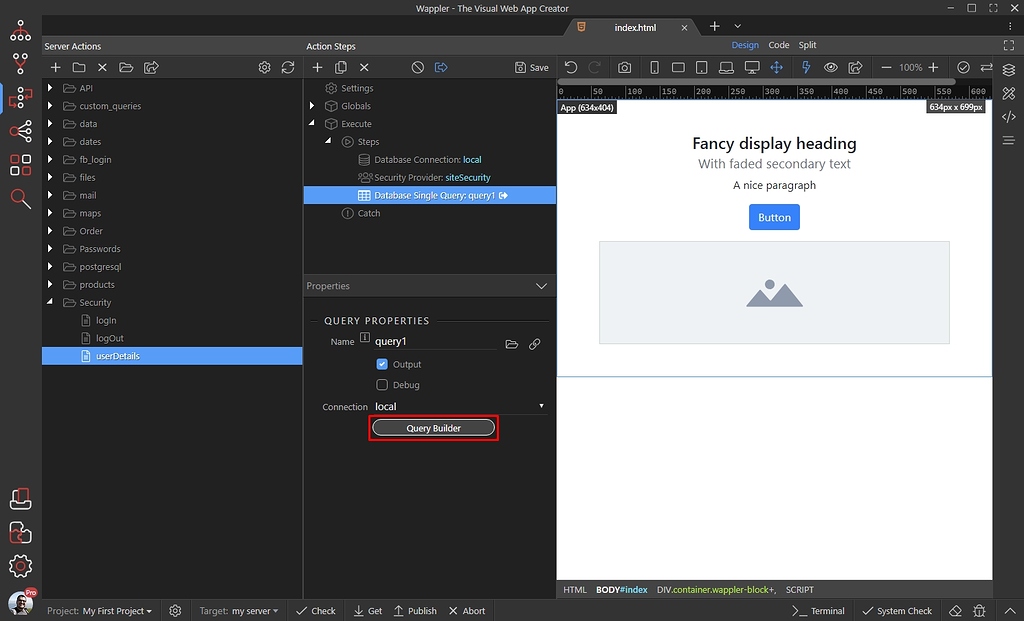 Reconciling Tutorials with Current 4.4.5 - Need Help - Wappler Community