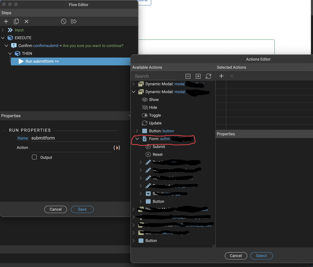 Confirmation Dialogue (bootbox) for multiple forms on page, Page Flow? - Wappler Community