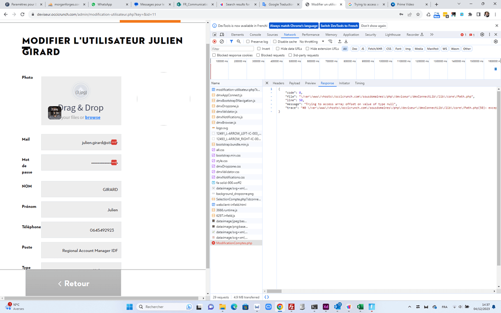 Trying To Access Array Offset On Value Of Type Null Need Help Wappler Community 7201