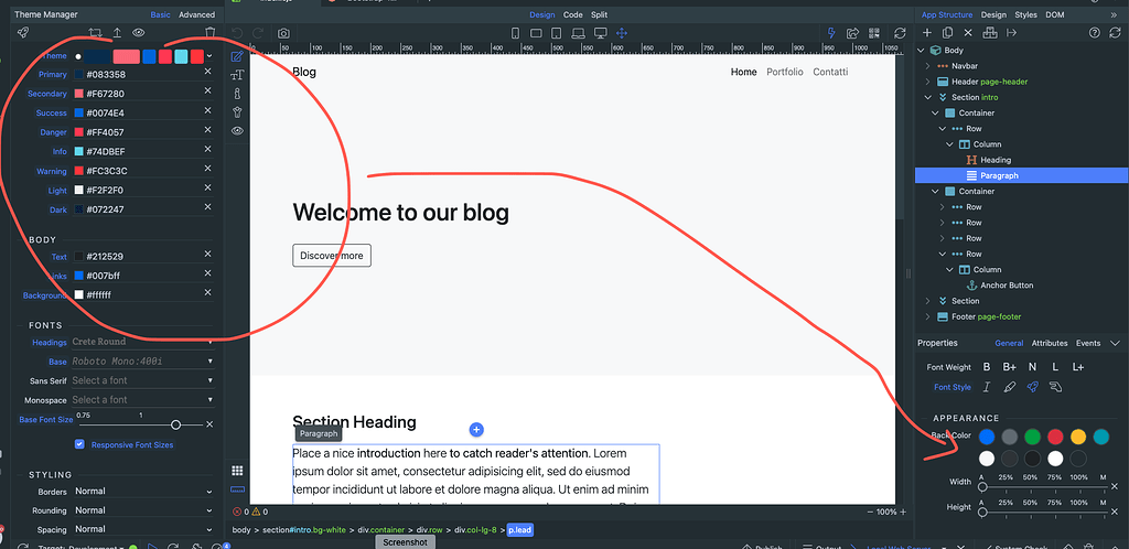 Palette colours - Need Help - Wappler Community