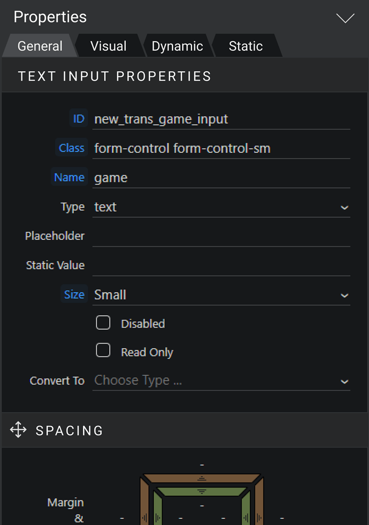 Redesign concept for Properties Panel of page elements - Feature Request - Wappler Community