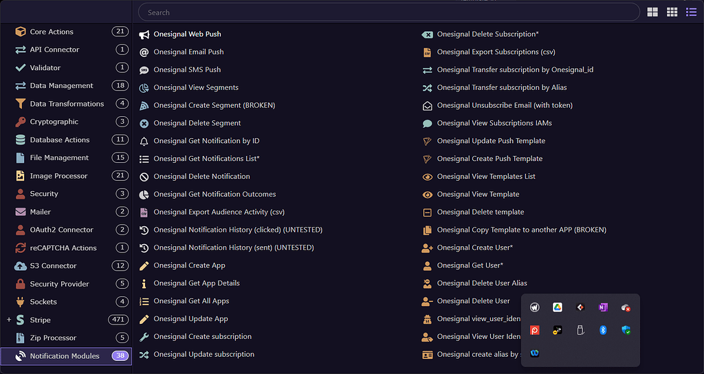 Onesignal Wappler Custom Extensions - Wappler Extensions - Wappler ...