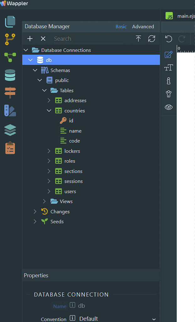 Wappler won't update DB schema on "Refresh Full Schema" - Bugs - Wappler Community
