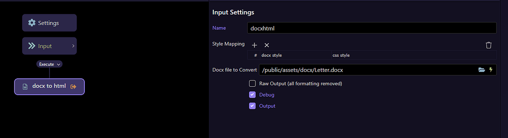 Custom Server Module (node) docx to html with style mapping - Wappler Extensions - Wappler Community