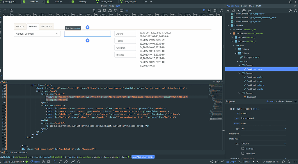 When adding second column to the form - all elements disappears in App Structure - Bugs ...