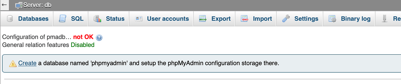 Launching a phpMyAdmin Docker container - Need Help - Wappler Community