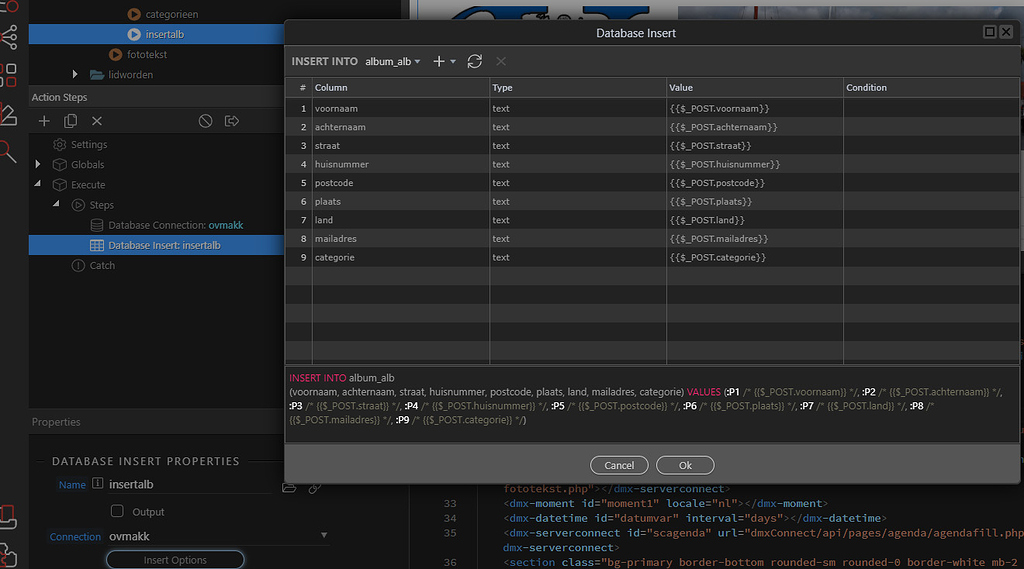 Database insert inserts twice - Need Help - Wappler Community