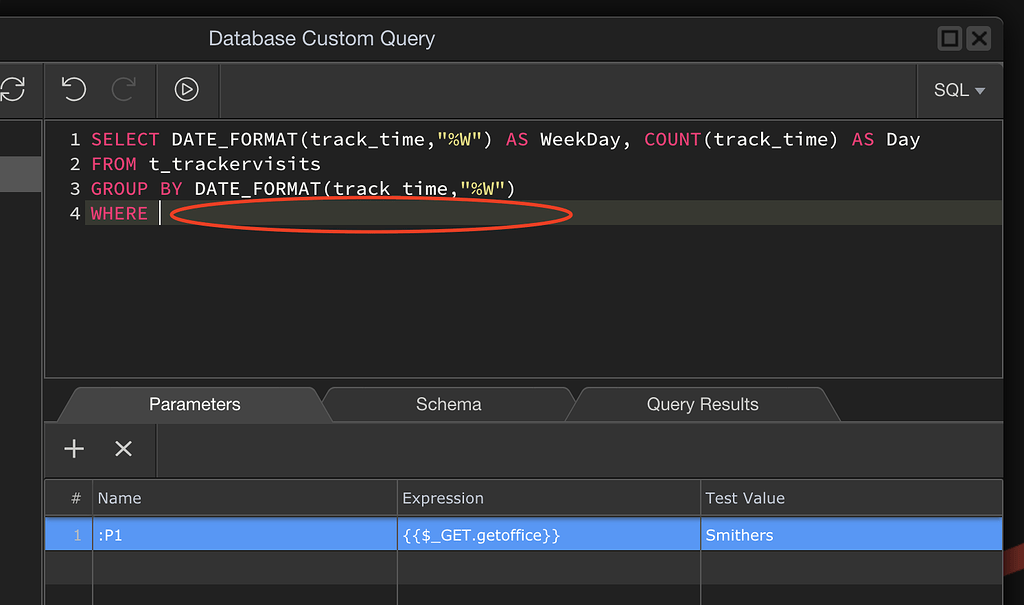 Stuck Adding Parameter to Custom Query - Need Help - Wappler Community Stuck Adding Parameter to Custom Query - Need Help - Wappler Community