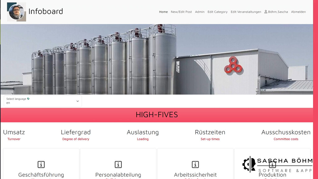 Automatic translation with Libre translate in your own Docker container ...