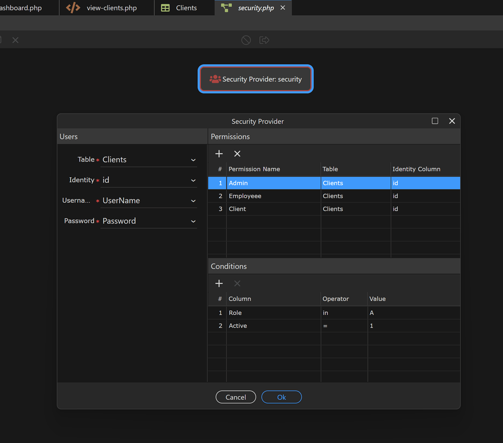 Role based login not working' - Need Help - Wappler Community