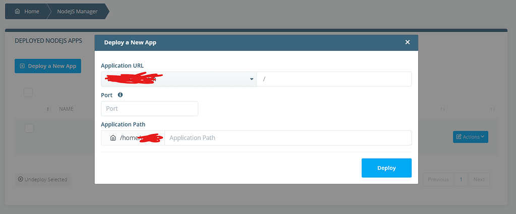 Node.js app setup with sPanel - Hosting General - Wappler Community