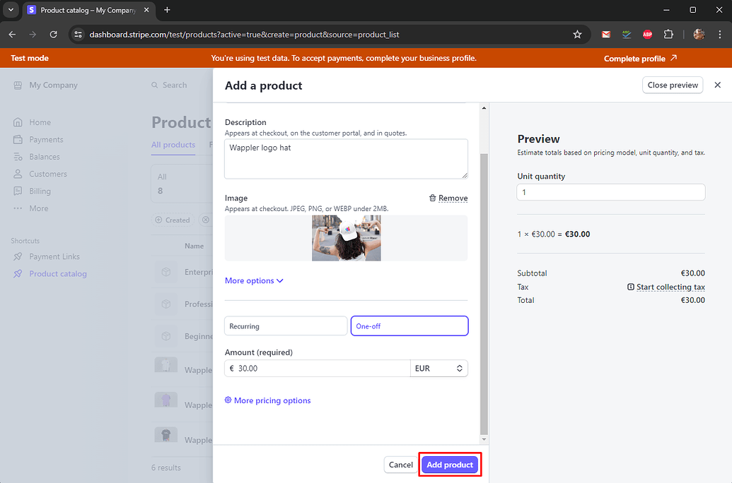 Wappler Documentation - Using Stripe Embedded Checkout