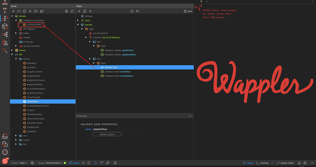 Validate data rules is not working, if database connection coms from globals - Bugs - Wappler ...
