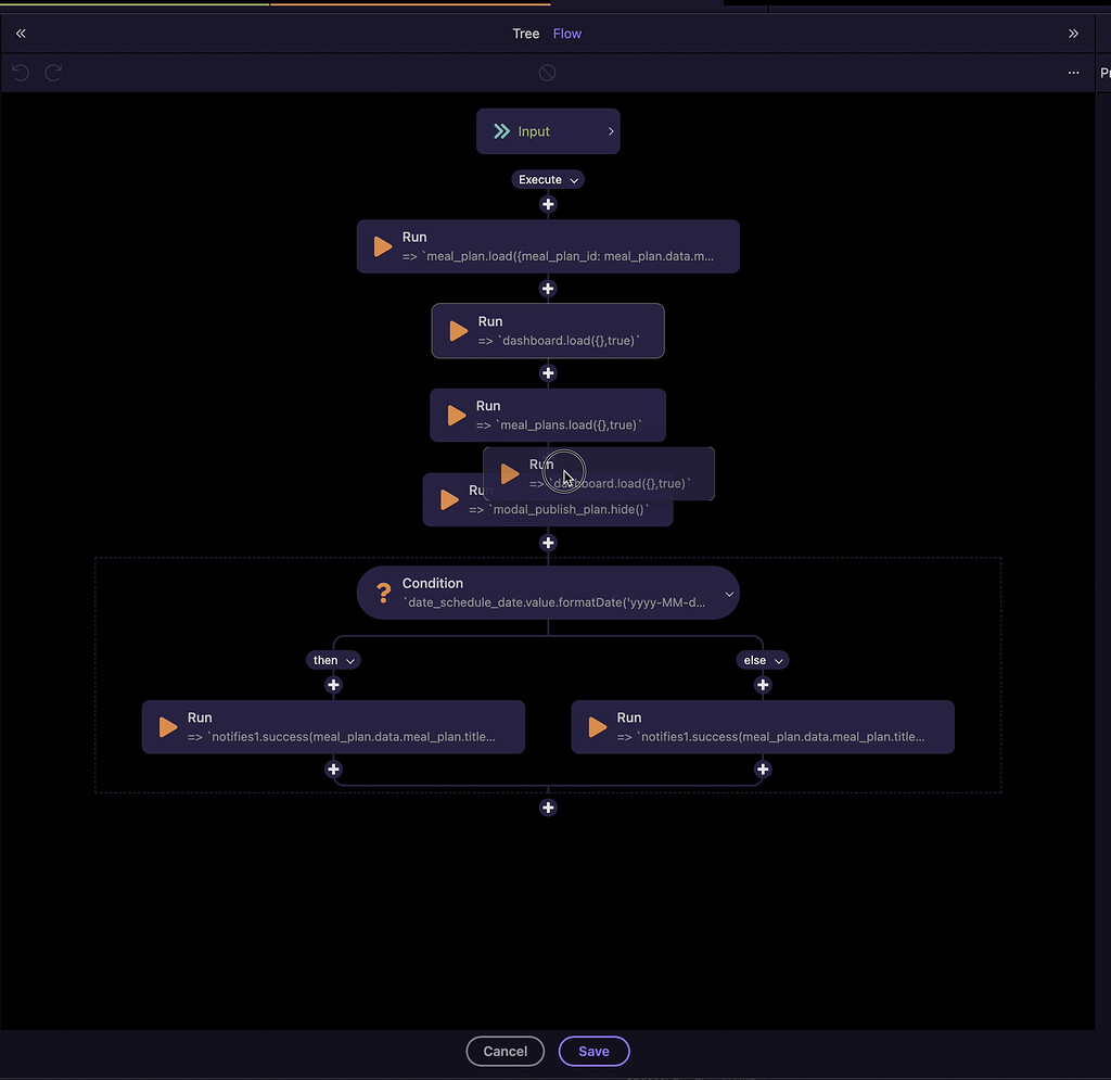 New flow editor drag/drop issues - Bugs - Wappler Community
