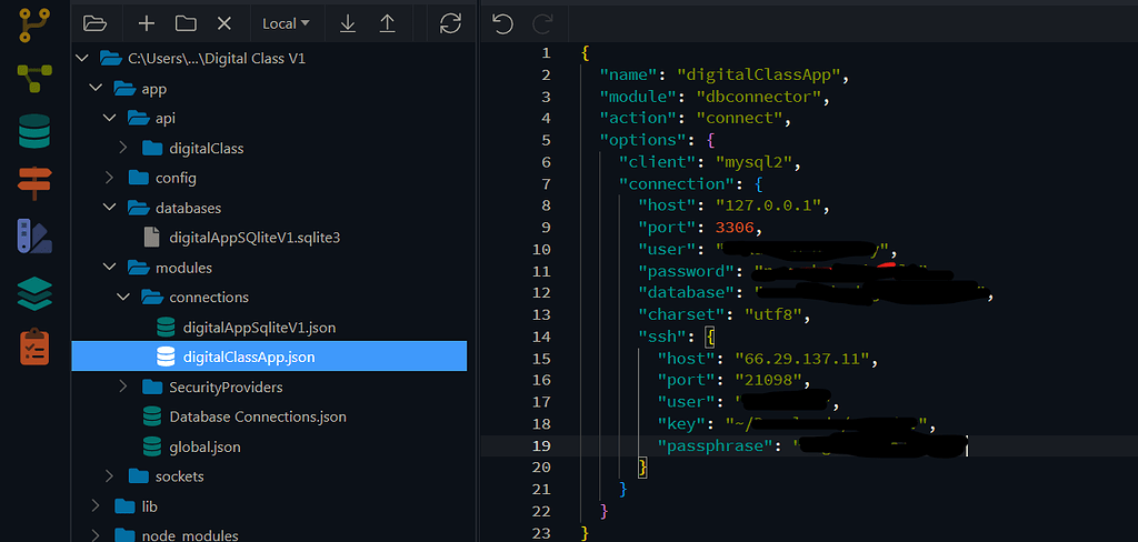 NODE.js connection to MYSQL data base - Need Help - Wappler Community