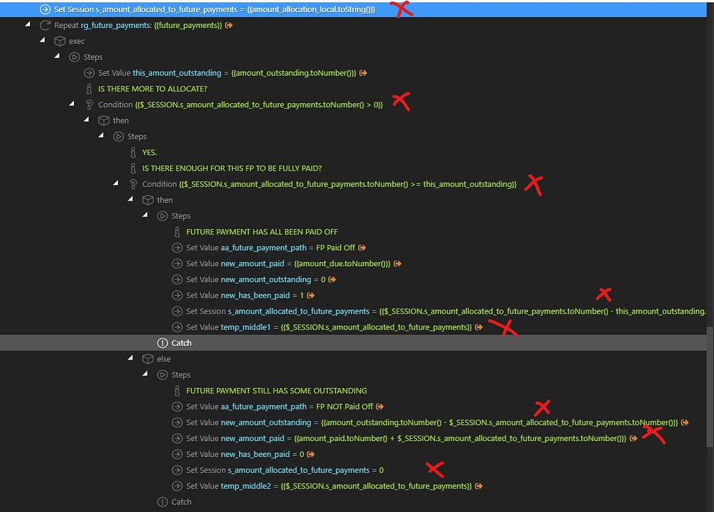 Assignment Of Session Variable To A Set Value In A Server Action Is Incorrect Bugs Wappler 7262