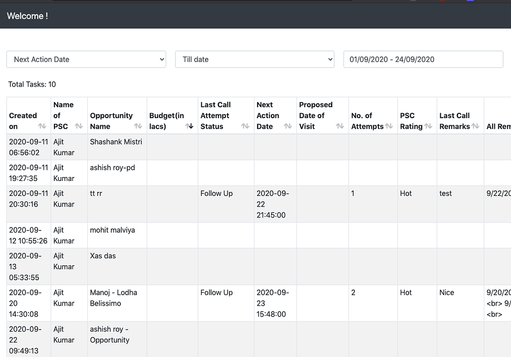 Filtering data view with date picker parameters - Wappler Community
