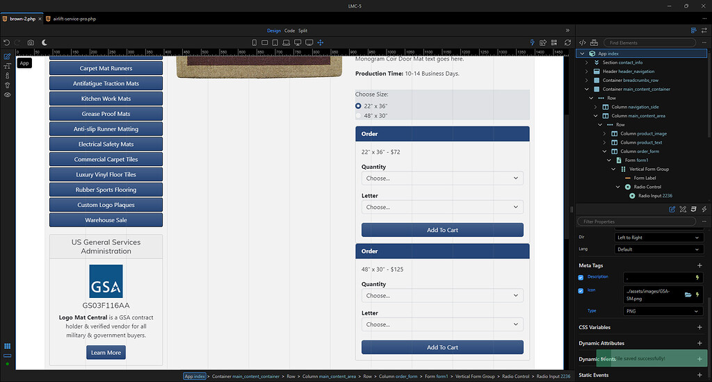 Radio Button Show Hide Workflow - Need Help - Wappler Community