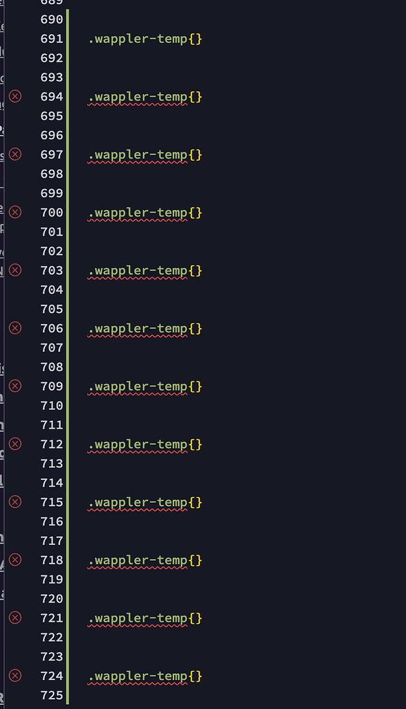 CSS generator bug - Bugs - Wappler Community