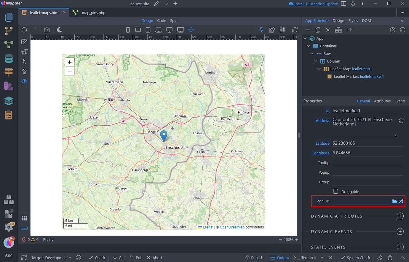 Using Leaflet Maps - Front-End Components - Wappler Community