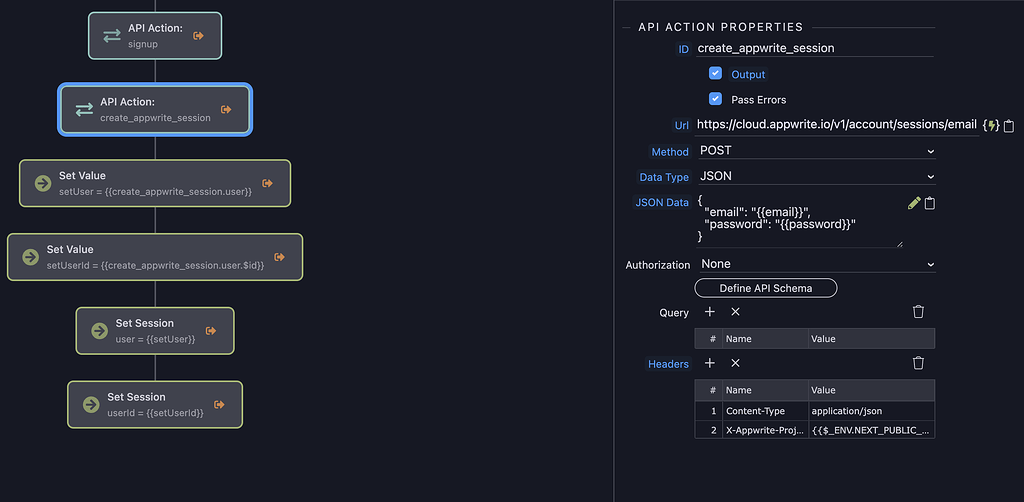 Appwrite Authentication For Logged In Out Users Wappler General Wappler Community