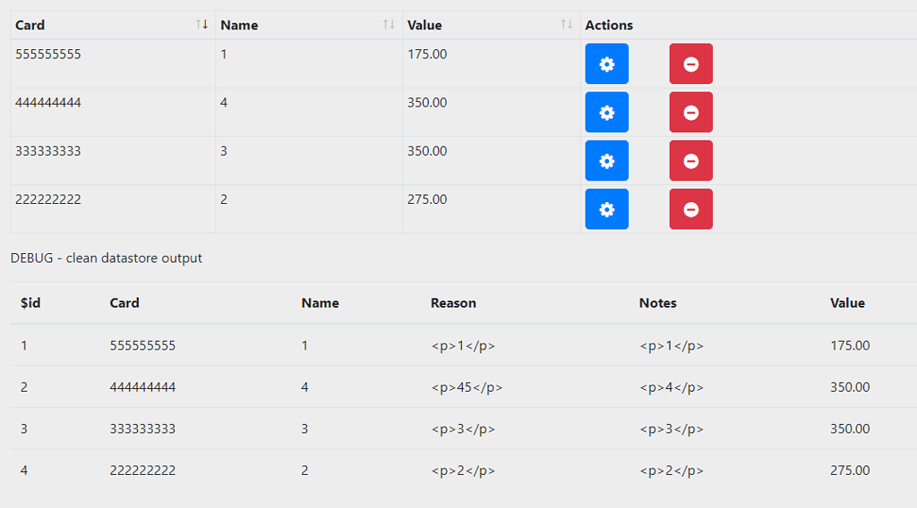 Help - Issue updating Datastore with wrong row being updated - Wappler ...
