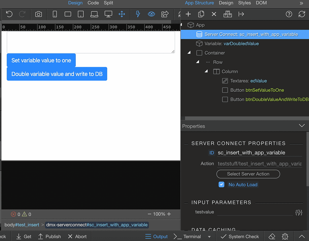 Problem Using App Variable In Query Wappler General Wappler Community 5566
