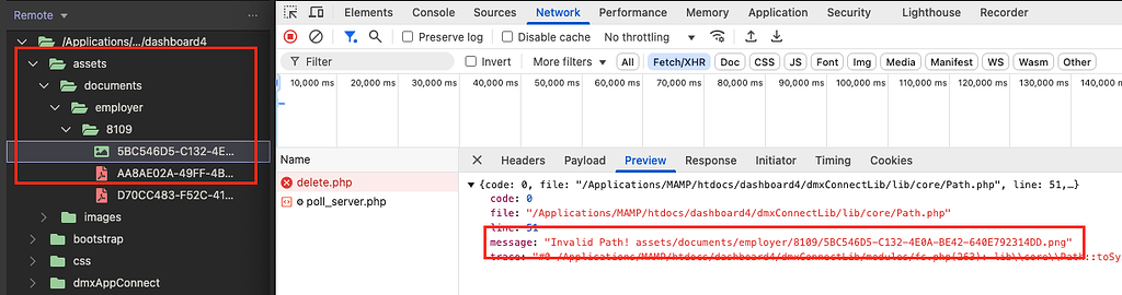 Invalid Path Error on FIle Remove - Bugs - Wappler Community