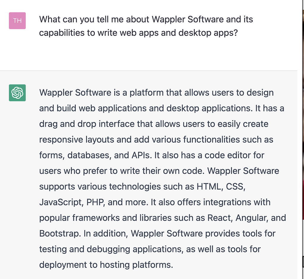 AI instantly "recognizes" Wappler - Coffee Lounge - Wappler Community