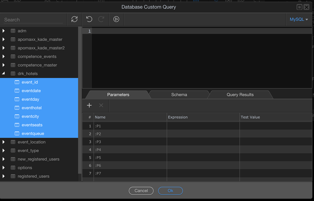 Custom Query Wizard Not Working Not Building Queries Wappler General Wappler Community