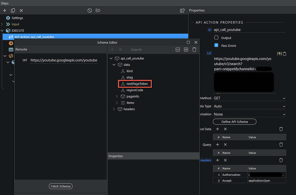 Has anyone used the YouTube API nextPageToken before in paginating ...