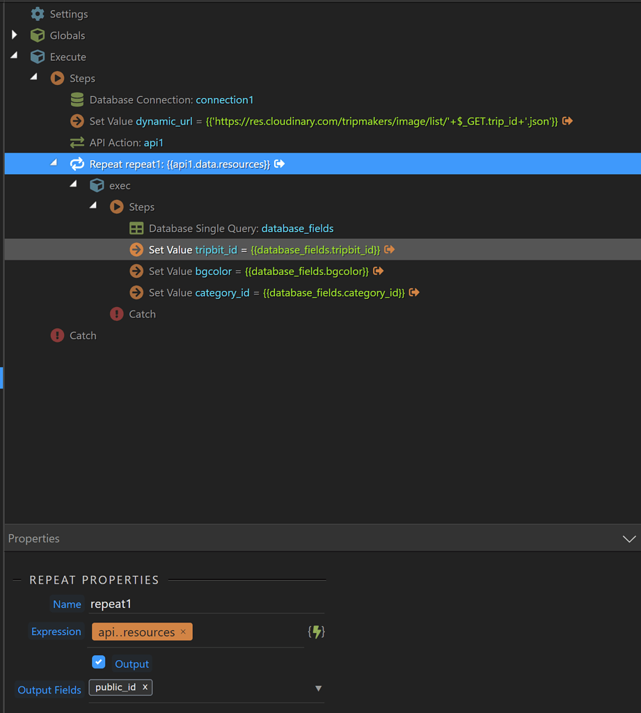 Combine Api Data With Database Data Need Help Wappler Community