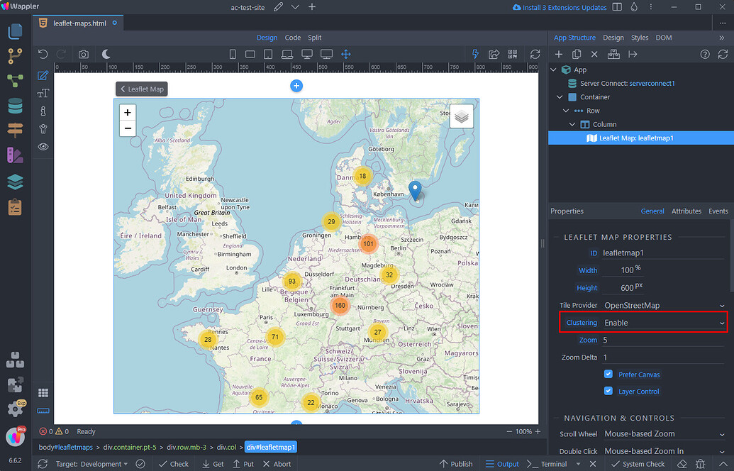 Using Leaflet Maps - Front-End Components - Wappler Community