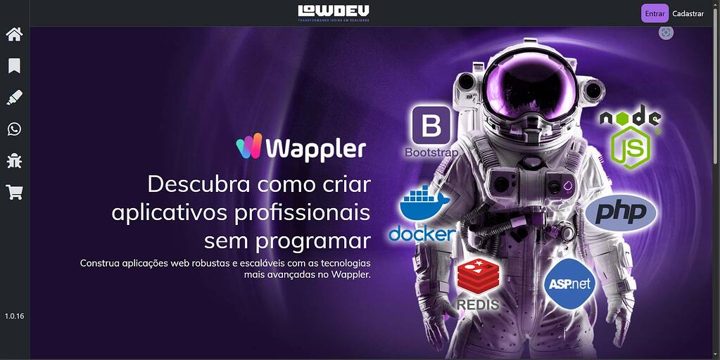 First Wappler course in Brazil with a members area entirely developed ...