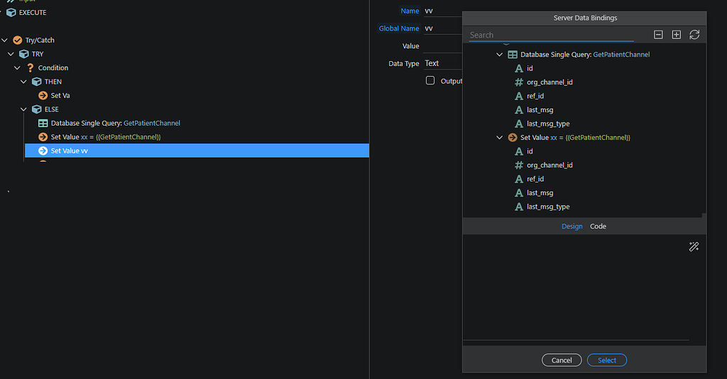 Set Value doesn't inherit object schema in certain cases - Bugs - Wappler Community