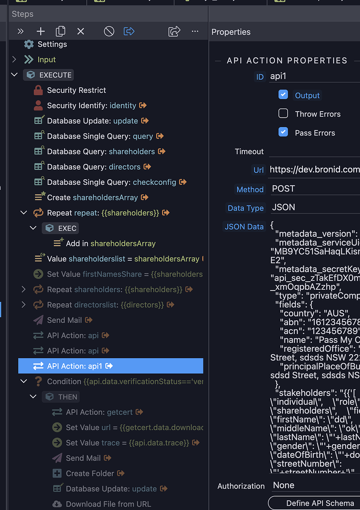 Multiple query results in API Action - Need Help - Wappler Community