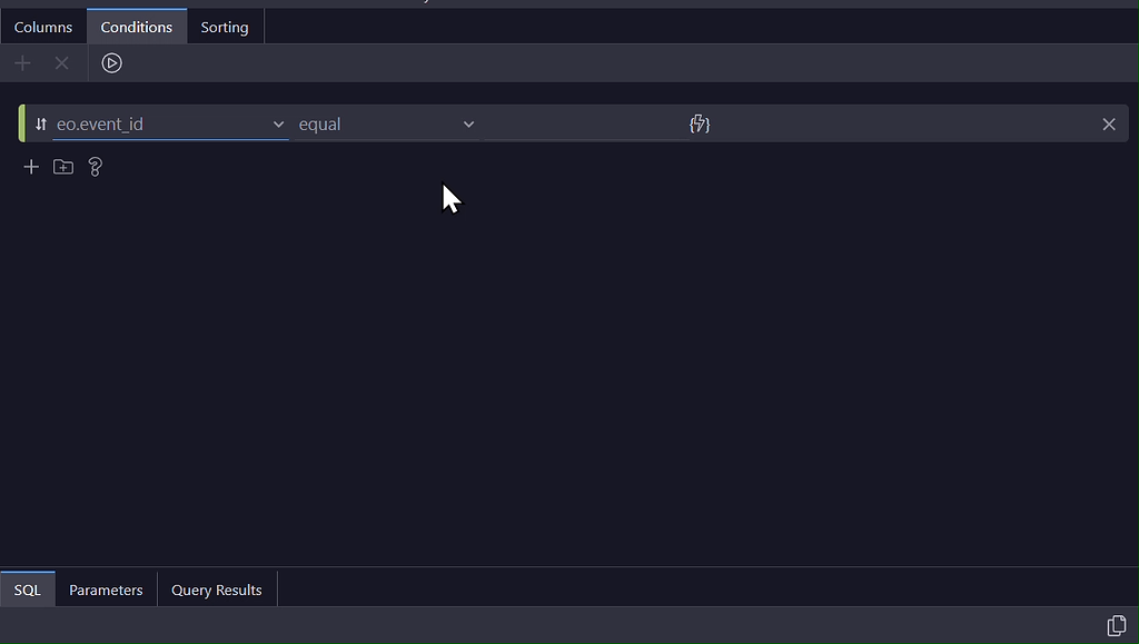 Cannot add optional for every condition in Query Builder - Need Help - Wappler Community