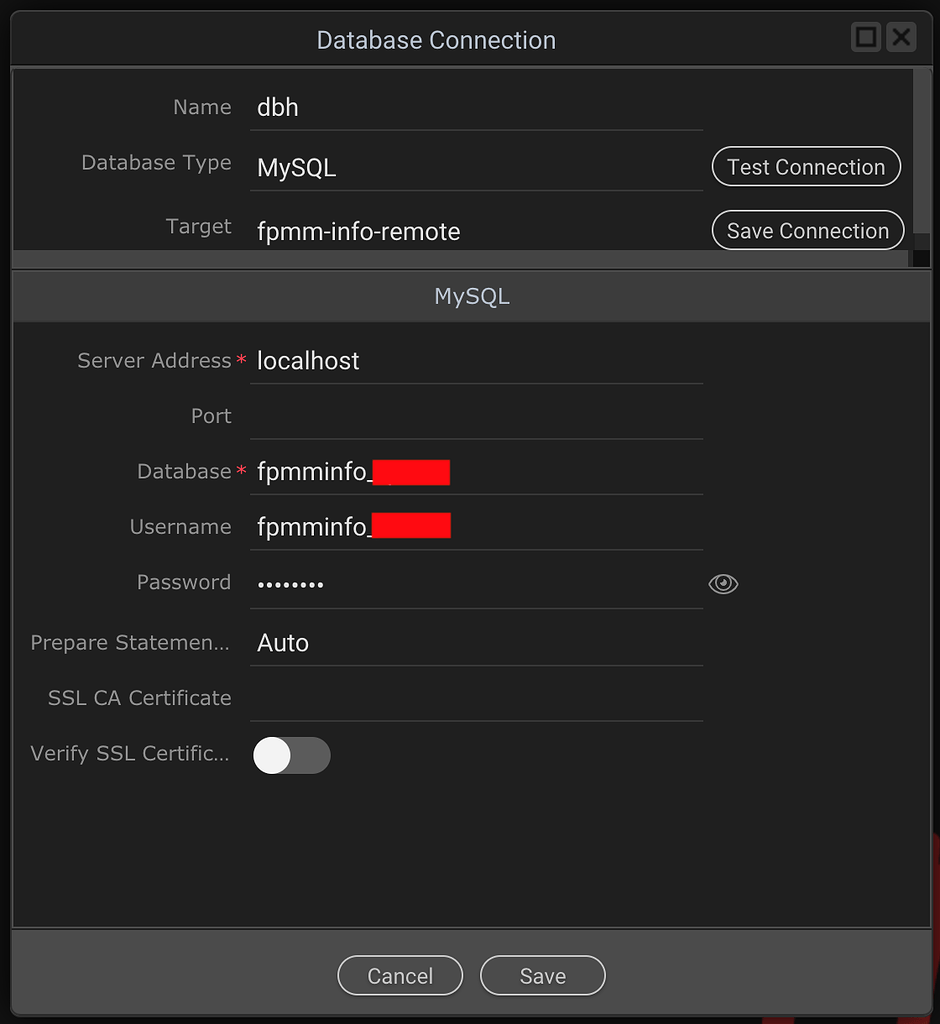 Direct Connection (Remote) To Database Manager - Need Help - Wappler Community