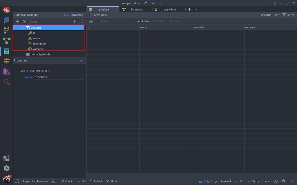 Inserting Tagify Values into a Database - Front-End Components - Wappler Community