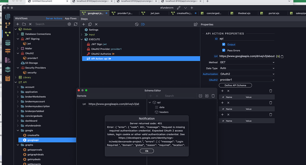 Google Drive Service Accounts API using Google Service Account ...