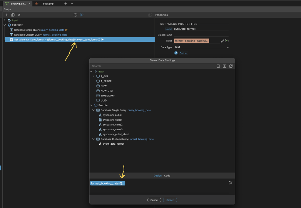 Custom Query Having To Add 0 To Dynamic Value To Display It Bugs Wappler Community