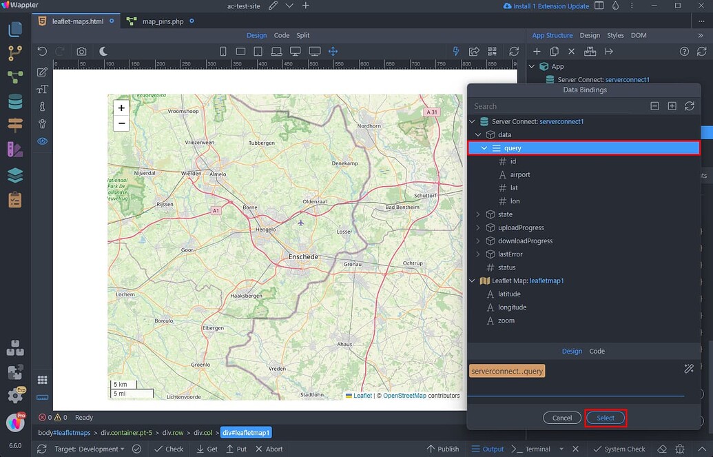 Using Leaflet Maps - Front-End Components - Wappler Community