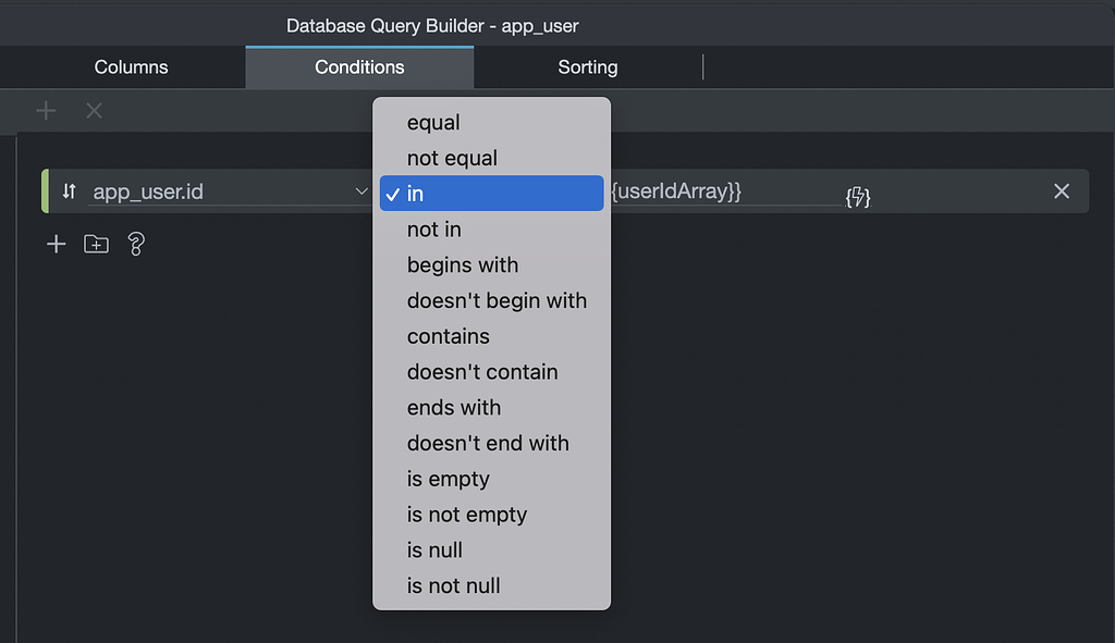 Can't use 'greater than' or 'less than' operators with big int fields in the Database Query ...