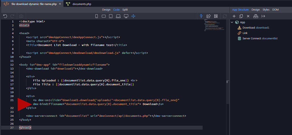 Creating dynamic file name for file download - Client Side - Need Help - Wappler Community