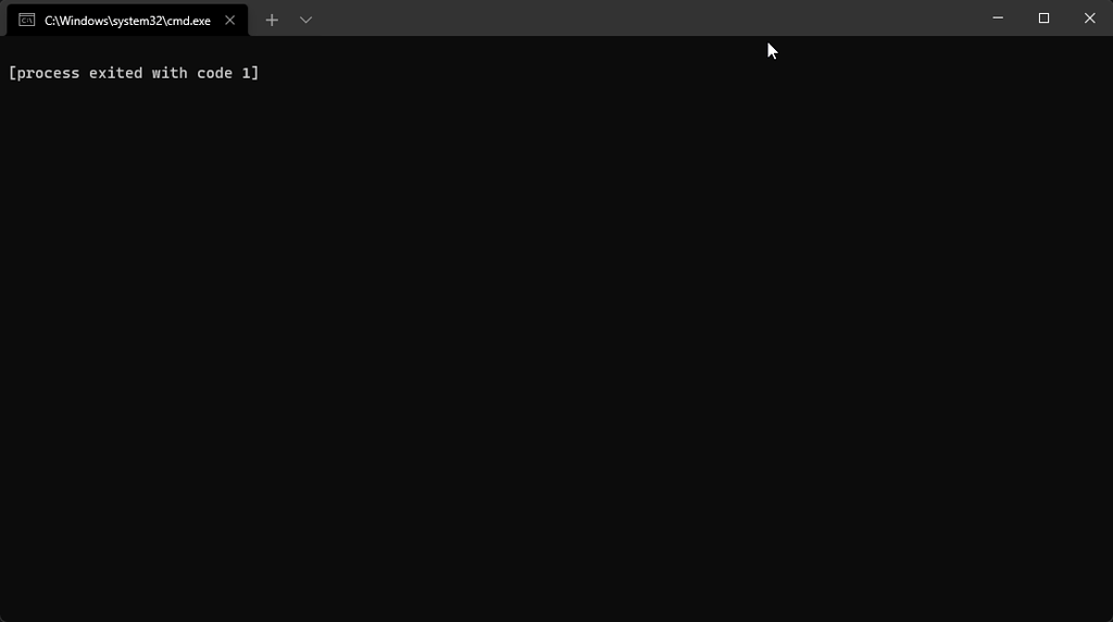 Windows 11 Process Exited With Code 1 Message In Terminal Need Help Wappler Community