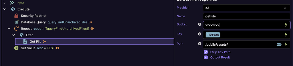S3 Get File - Error:Assignment to constant variable - Need Help - Wappler Community